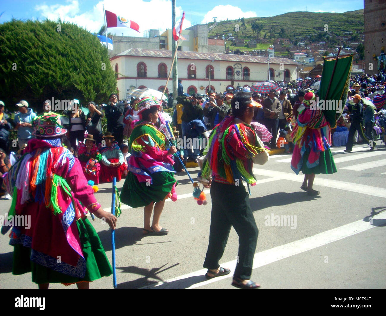 The Carnaval de Paucarcolla, held in Puno, Peru, is a traditional ...