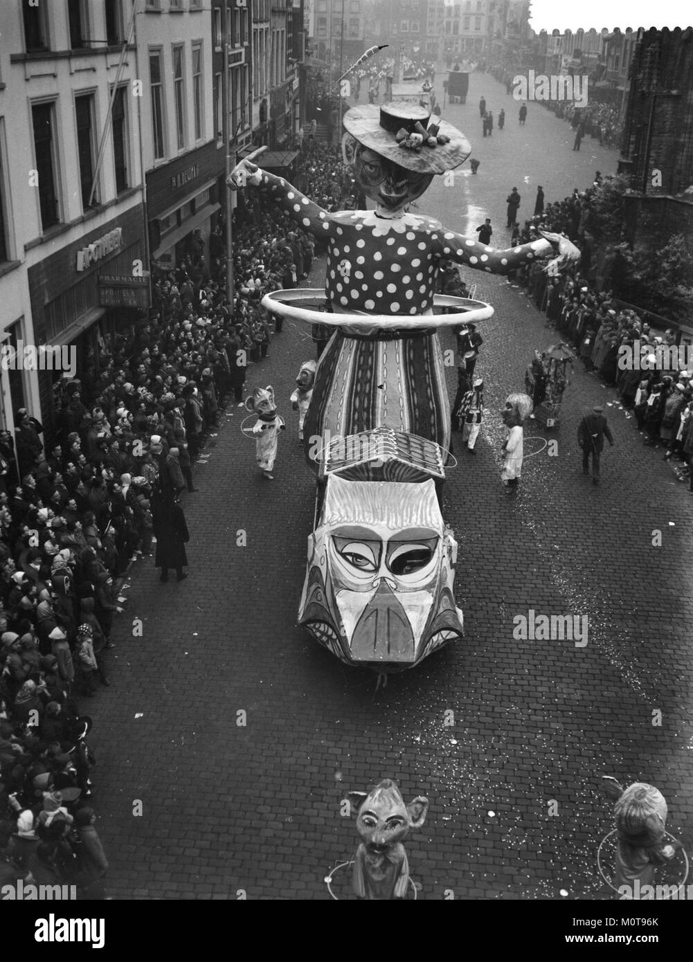 A vibrant scene from the Carnaval in Breda, Netherlands, showcasing the ...