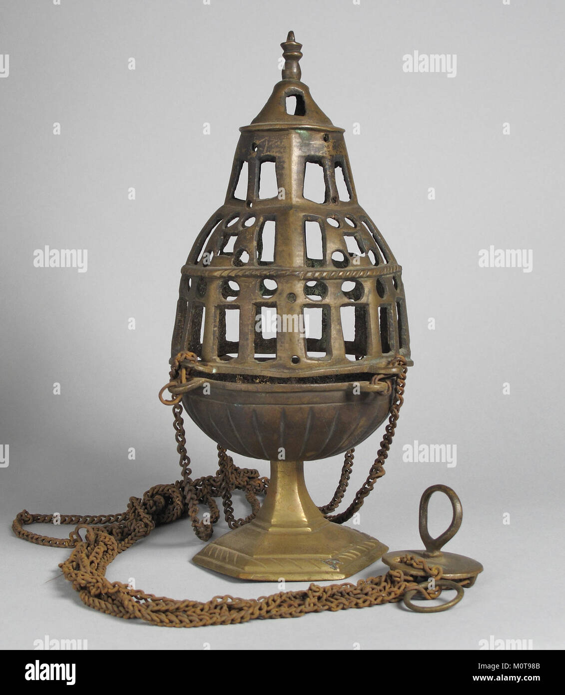 This censer, displayed in the MET (Metropolitan Museum of Art), is a ...