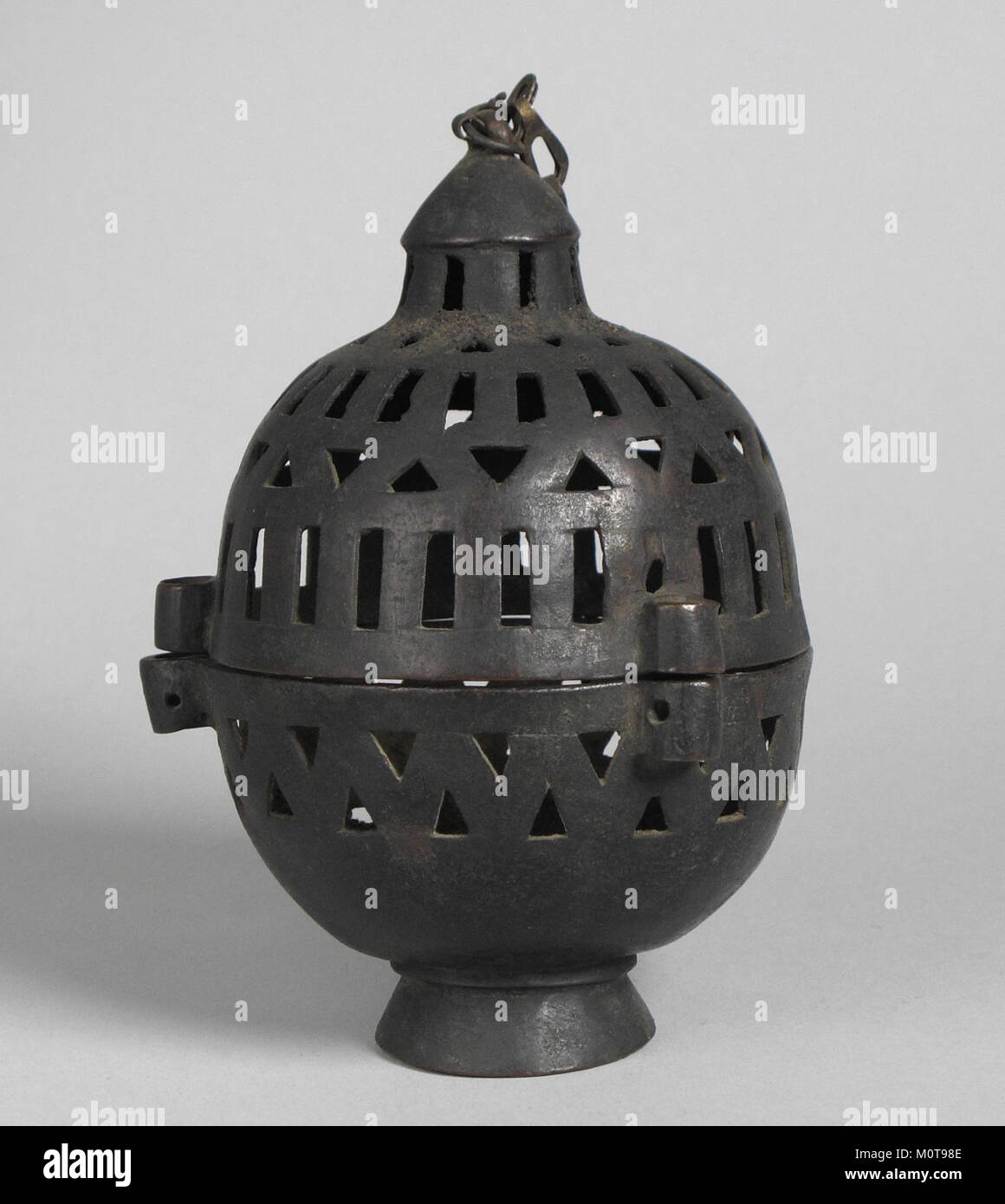 A censer, often used in religious rituals, is a vessel designed for ...