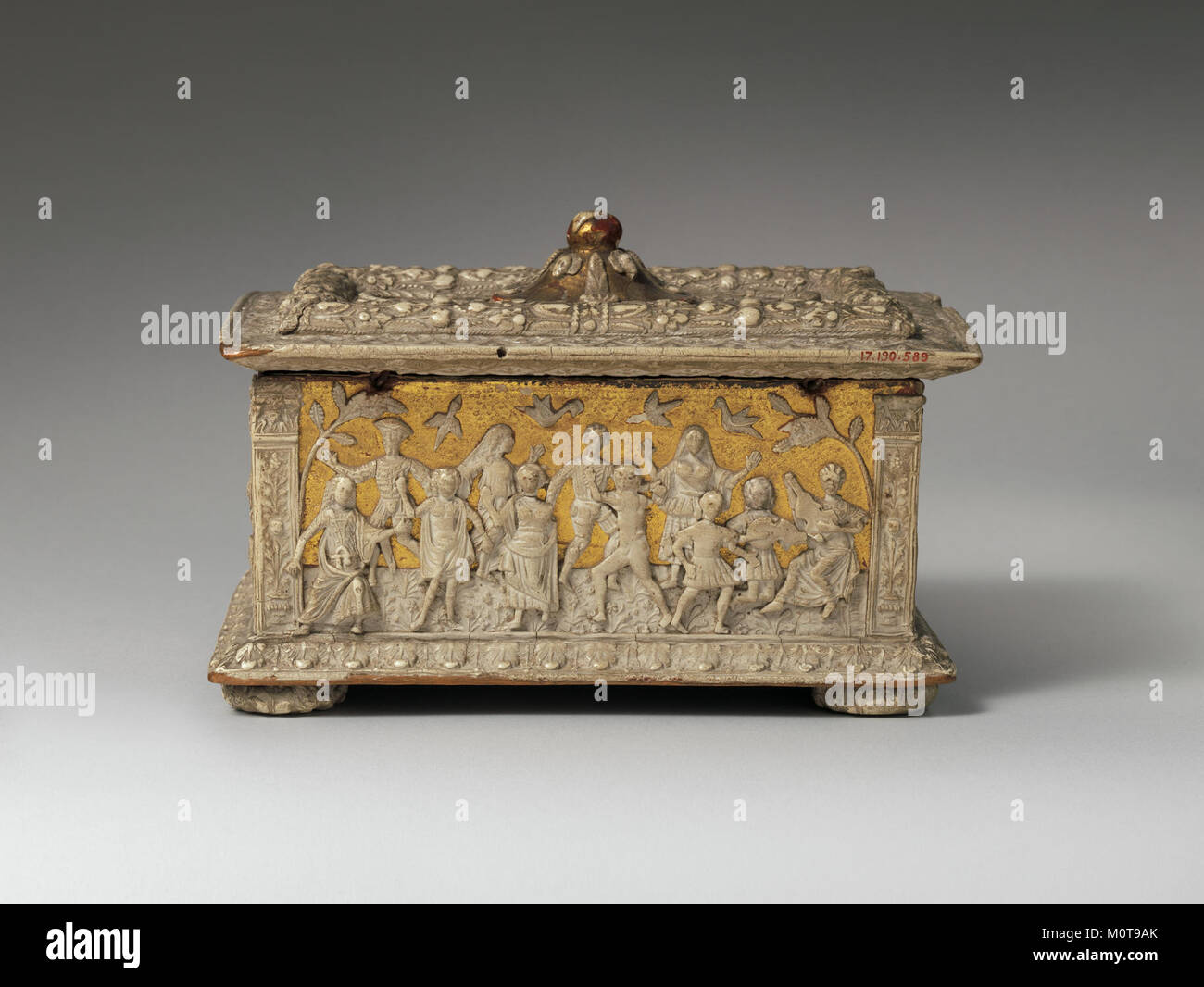 The Casket (cassetta) displayed in the Metropolitan Museum of Art is an ...