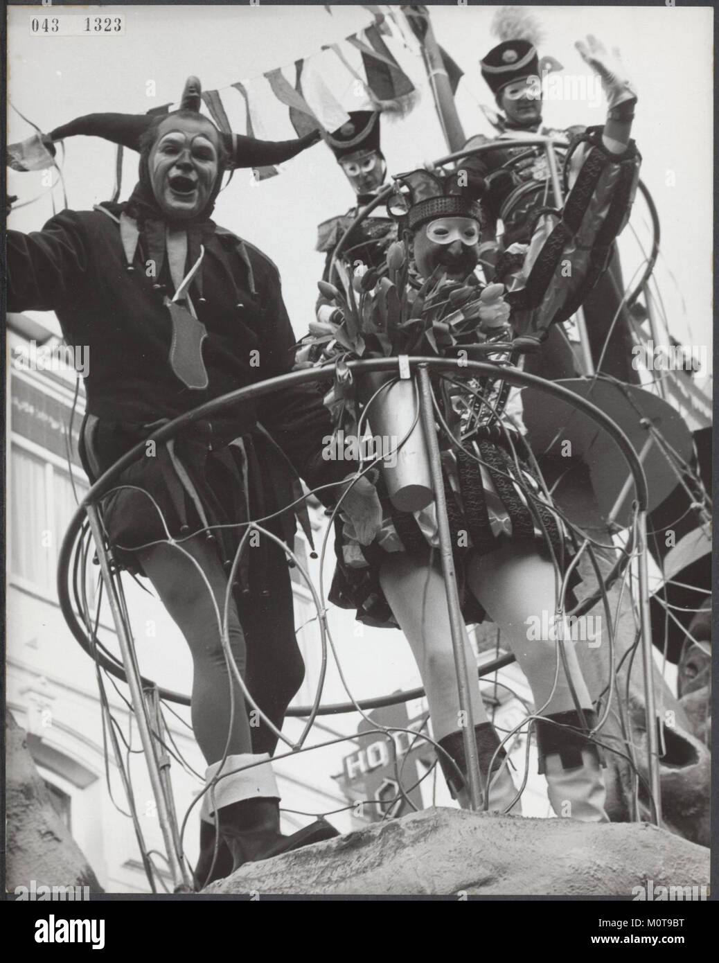 This image captures the carnival parade in Bergen op Zoom, with Prince ...