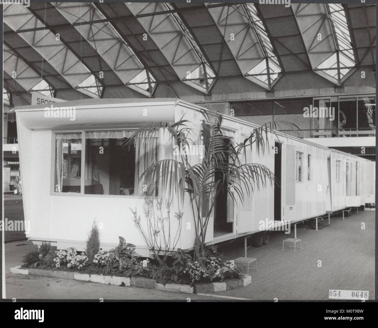 The caravan exhibition at the RAI building in Amsterdam featured a ...