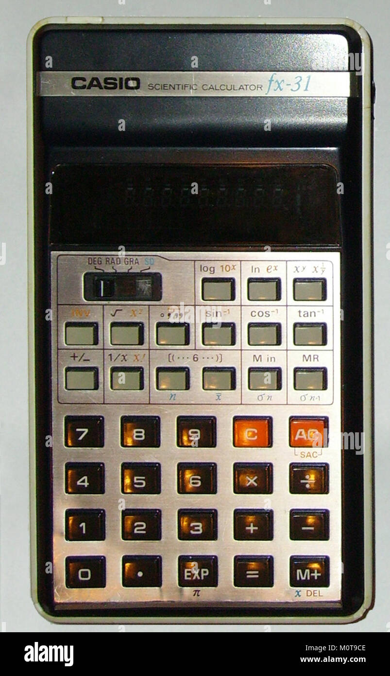 Casio vintage hi-res stock photography and images - Alamy