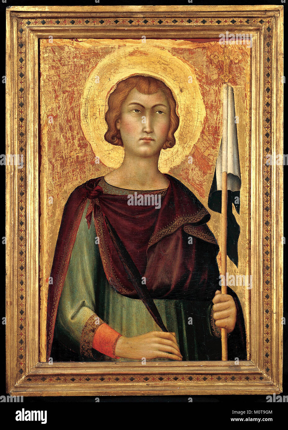 The Cassetta frame on a polyptych panel, part of the Metropolitan ...