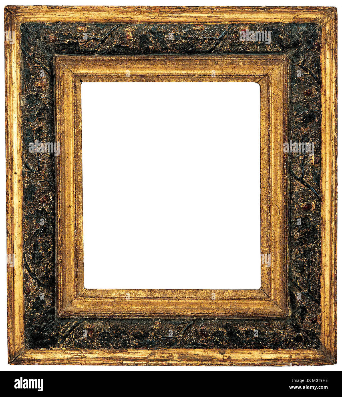 This cassetta frame, a decorative piece displayed at the Metropolitan Museum of Art, features ...