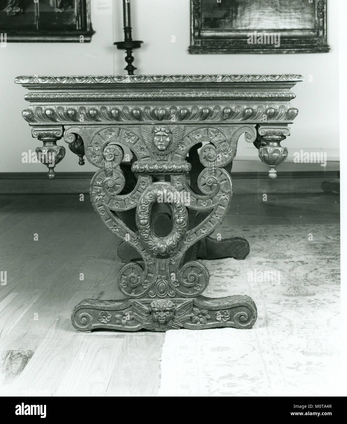 This side view of the Center table (SF-1975-1-1968) from the ...