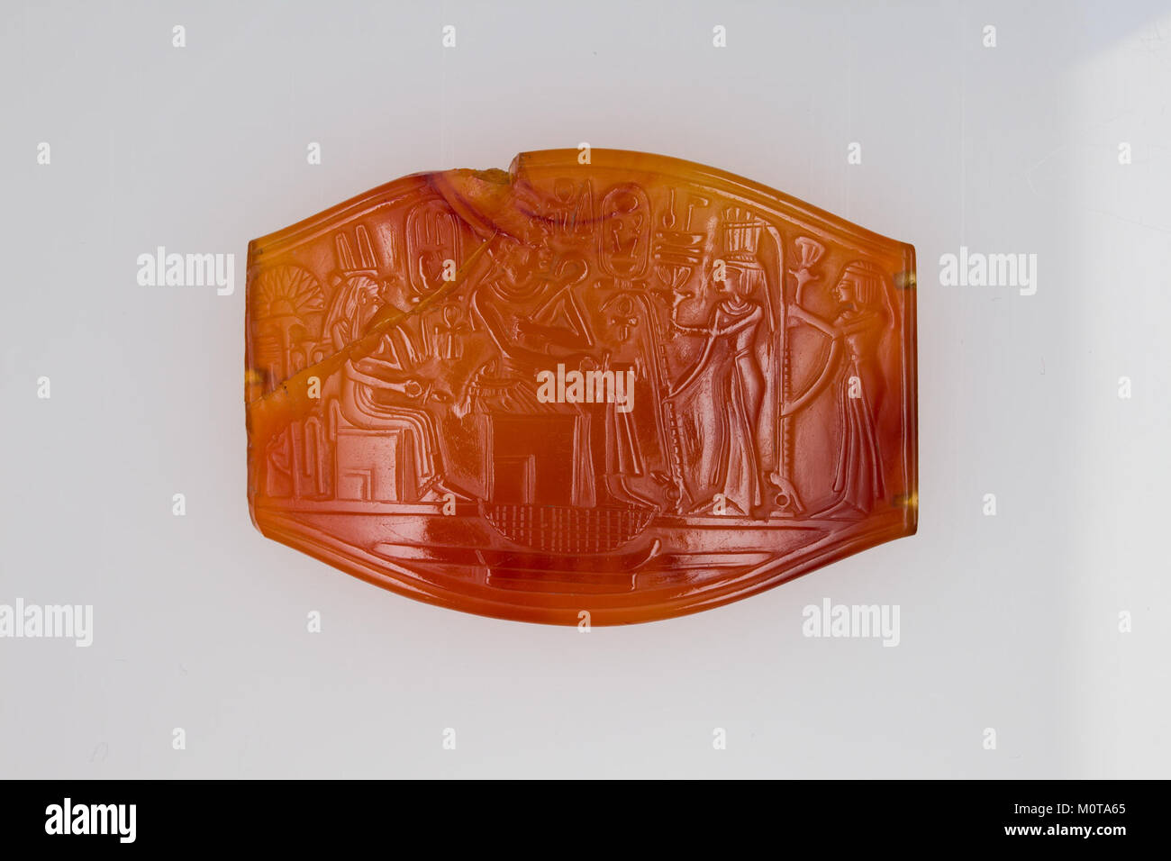 A carved plaque displayed in the Metropolitan Museum of Art, part of ...