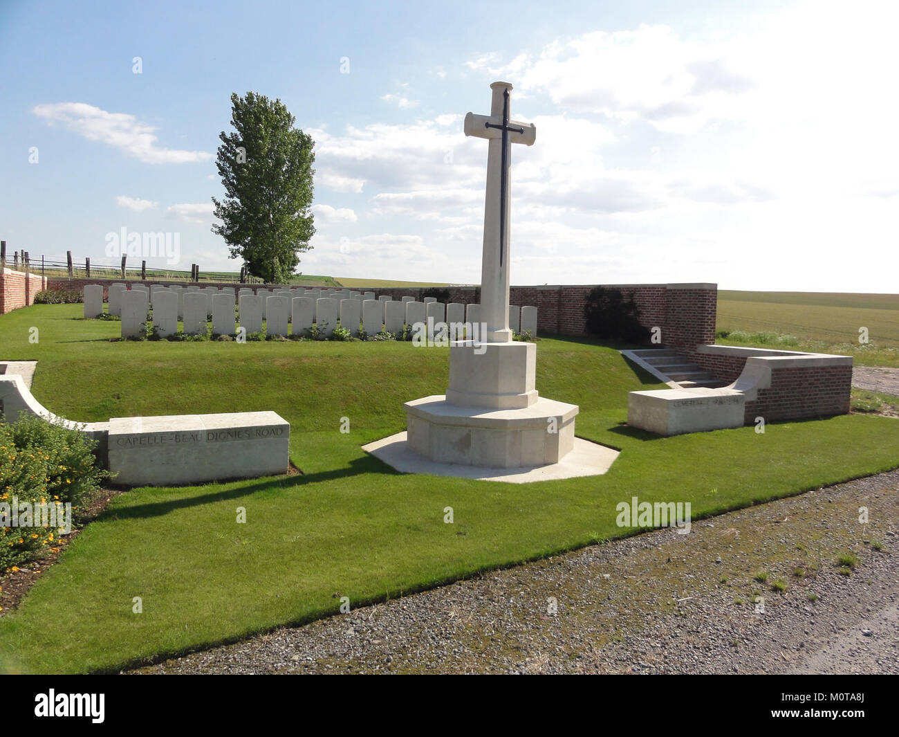 The Capelle-Beaudignies Road Cemetery in France is a World War I ...
