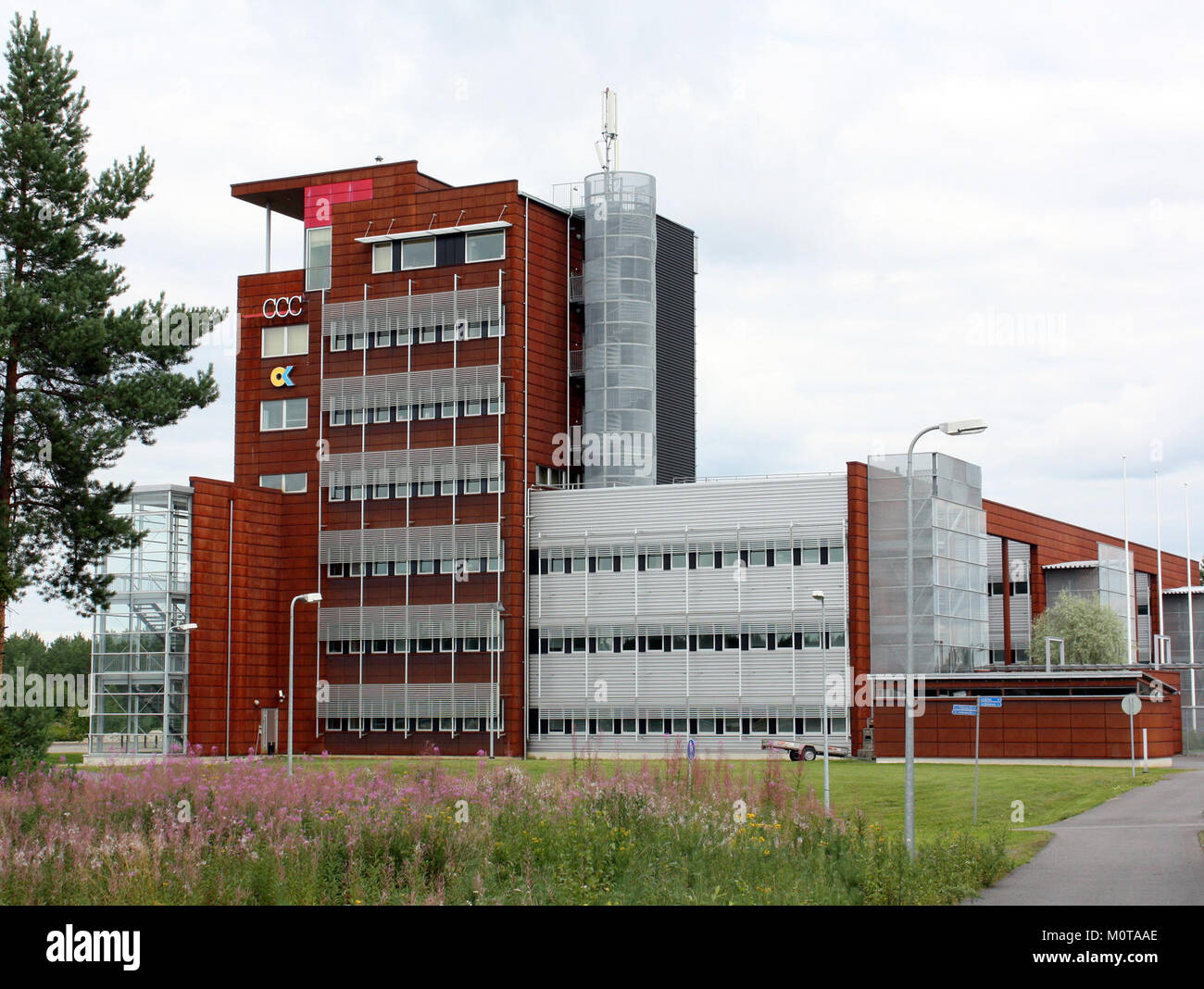 The CCC Building in Oulunsalo, Finland, is a modern structure notable ...