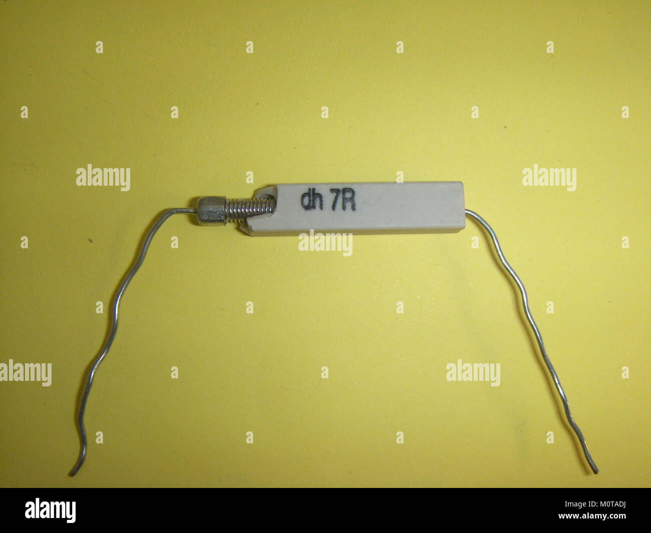 Ceramic resistor open Stock Photo - Alamy