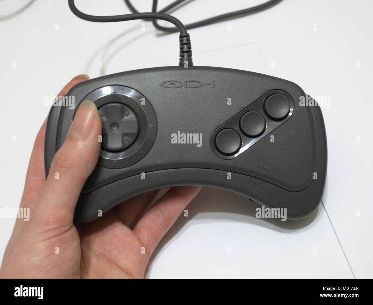 A CD-i gamepad is a controller used with the CD-i multimedia console ...