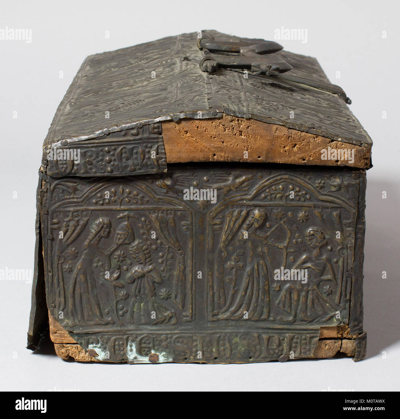 The casket, housed in the MET collection, is an exquisite example of ...