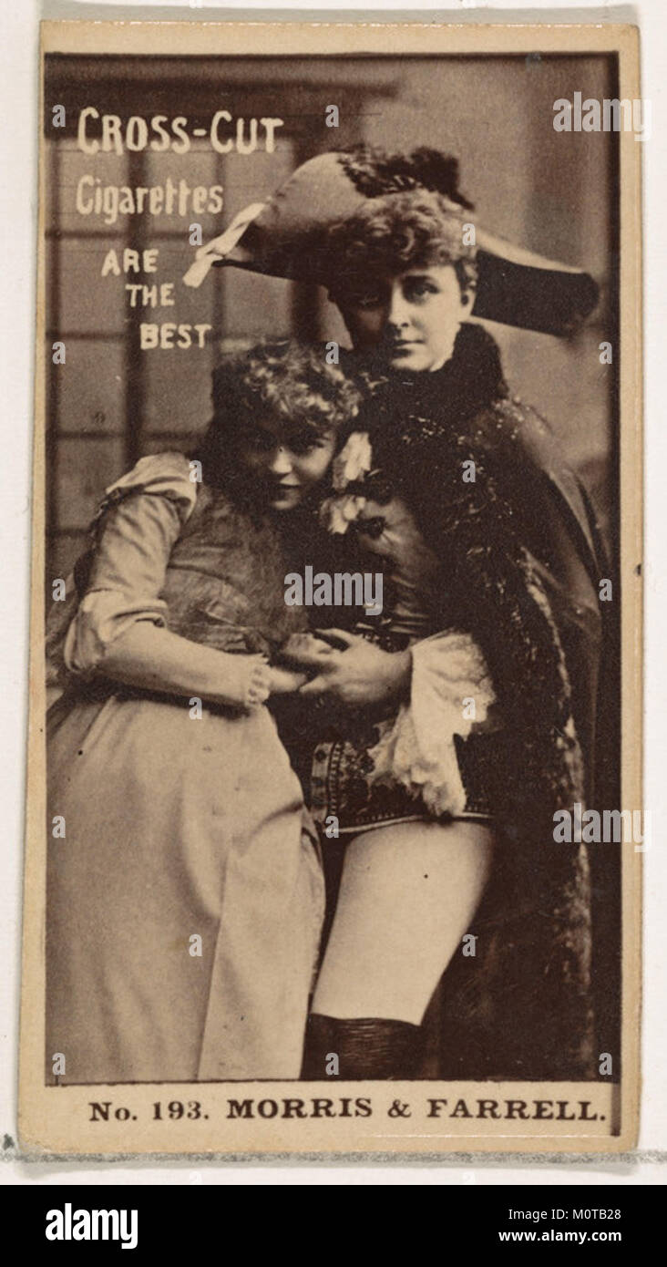 Card Number 193, Morris and Farrell, from the Actors and Actresses ...