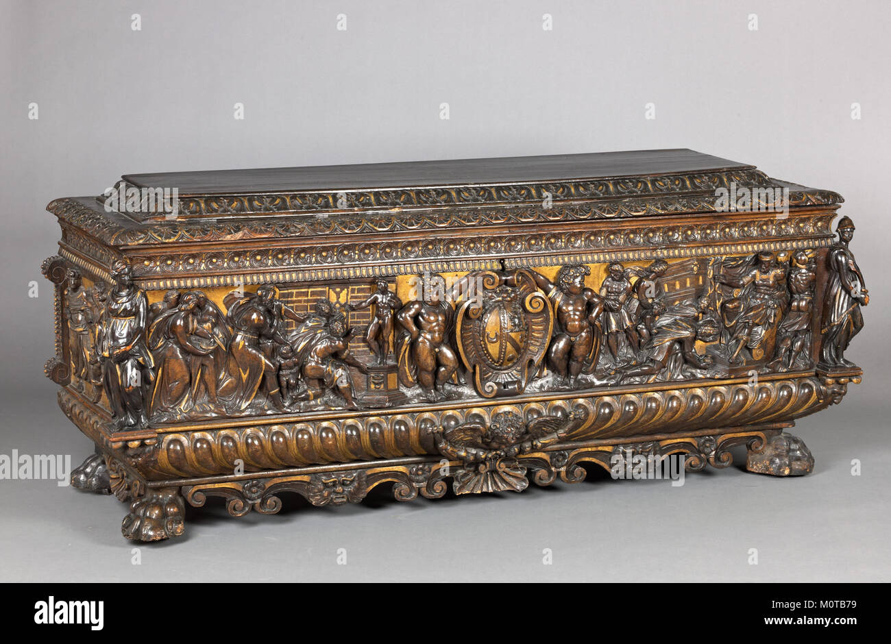 The cassone, a type of chest, was often used during the Renaissance ...