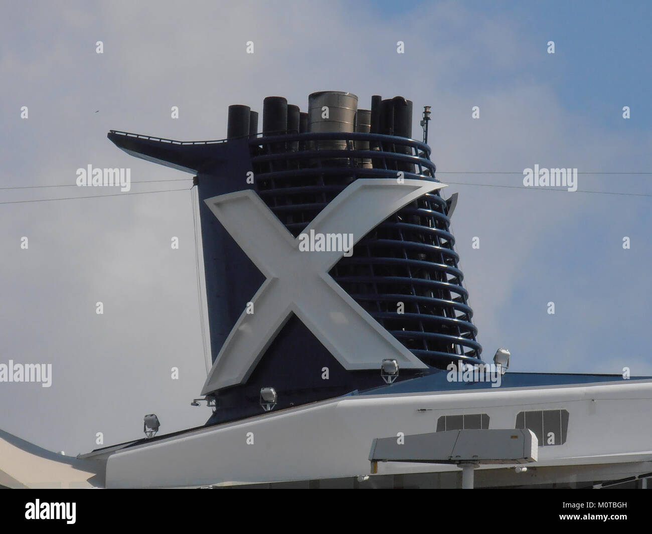 Celebrity Eclipse' Funnel Tallinn 2 July 2012 Stock Photo - Alamy