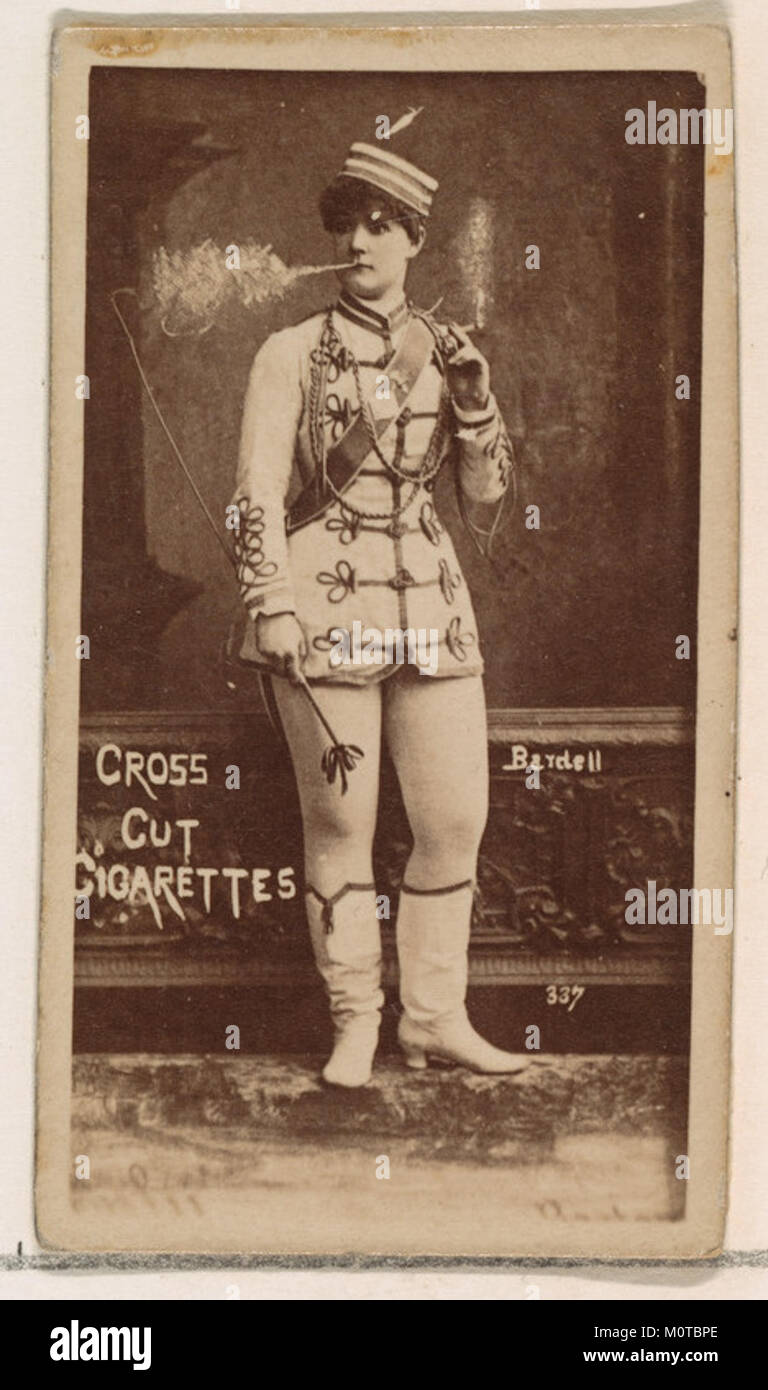 Card Number 337, Bardell, from the Actors and Actresses series (N145-1 ...