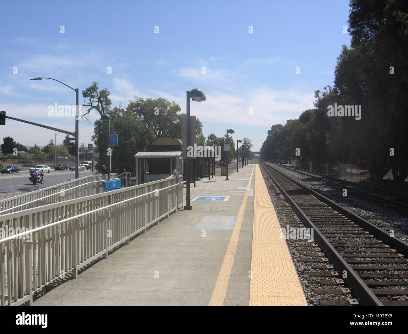 Capitol Caltrain station is a major transportation hub in the San ...