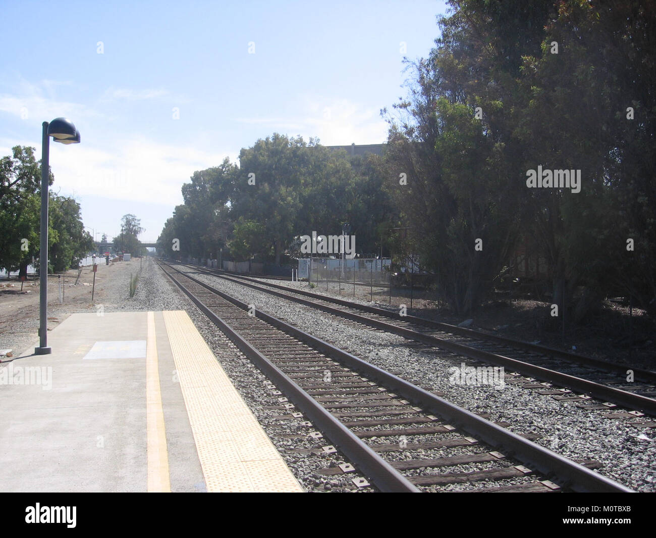 An image of Capitol Caltrain station, located in San Jose, California ...
