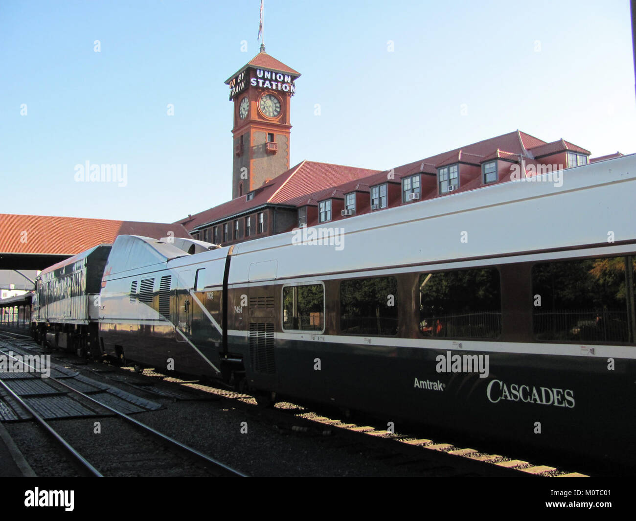 The Cascade train in Portland is a transportation service that offers ...