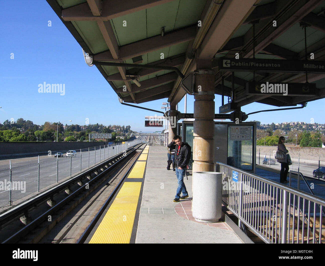 Castro Valley station, located in California, is a train station that serves the BART (Bay Area ...
