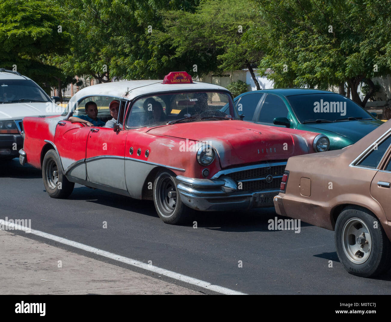 A carrito por puesto is a common form of public transportation in ...