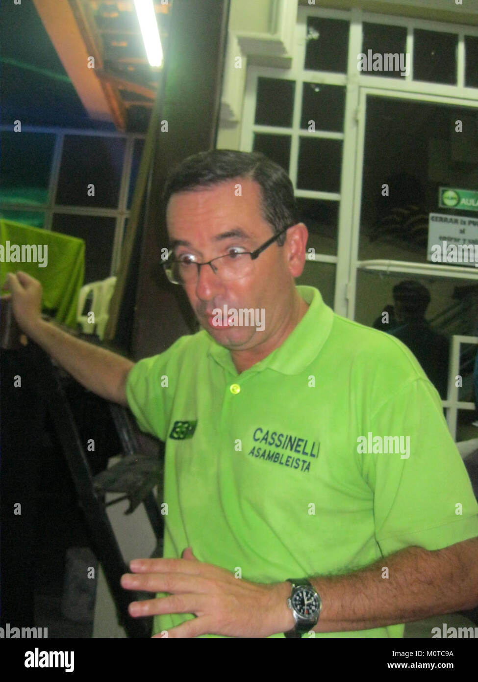 This image of Cassinelli was captured in 2013, providing a visual ...