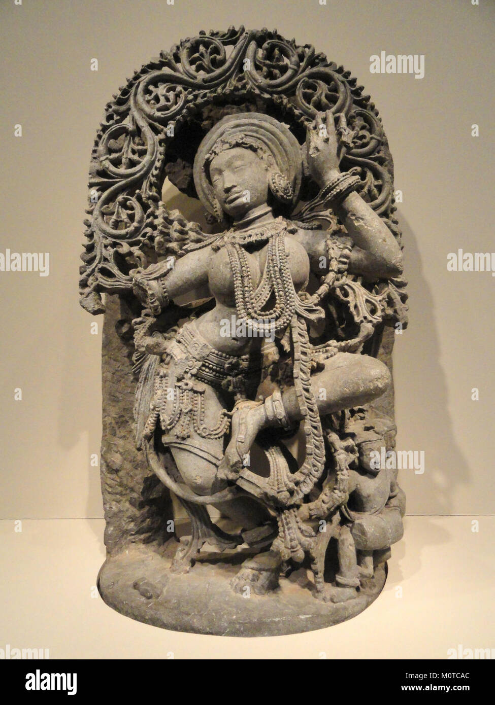 This 12th-century AD sculpture of a celestial dancer from Karnataka ...