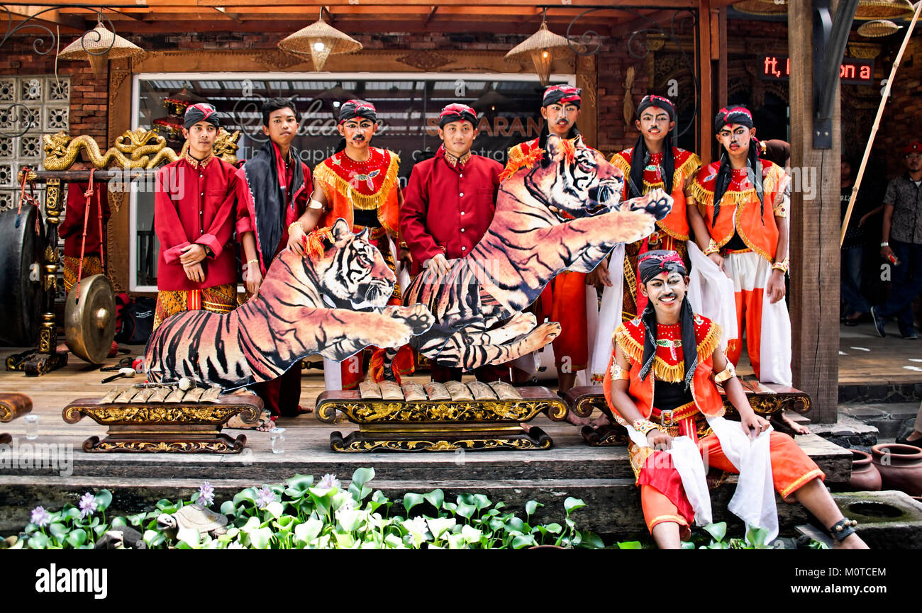 These young men stopped setting up for their music and dance ...