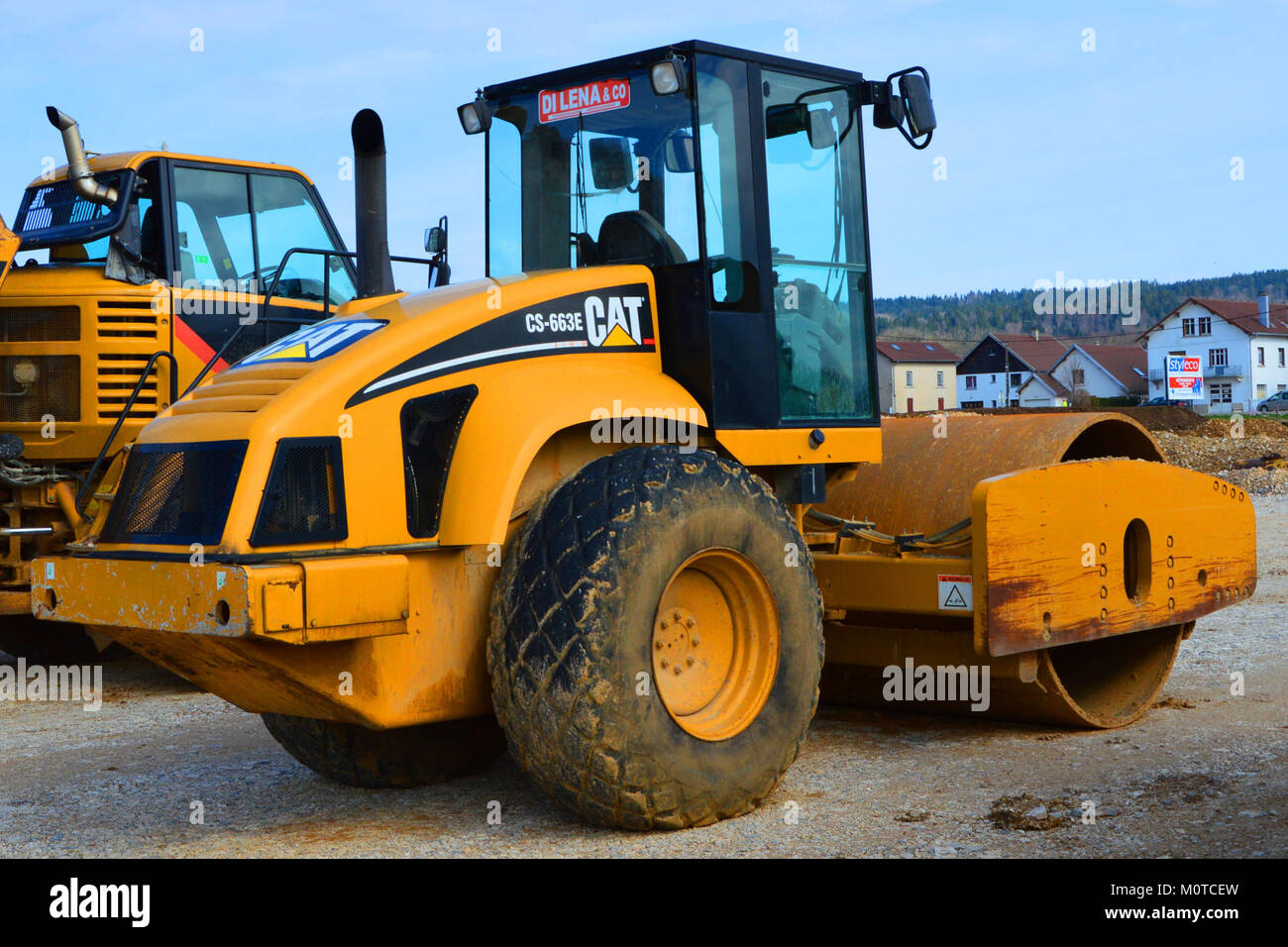 The Caterpillar CS 663E Vibratory Soil Compactor is designed for ...