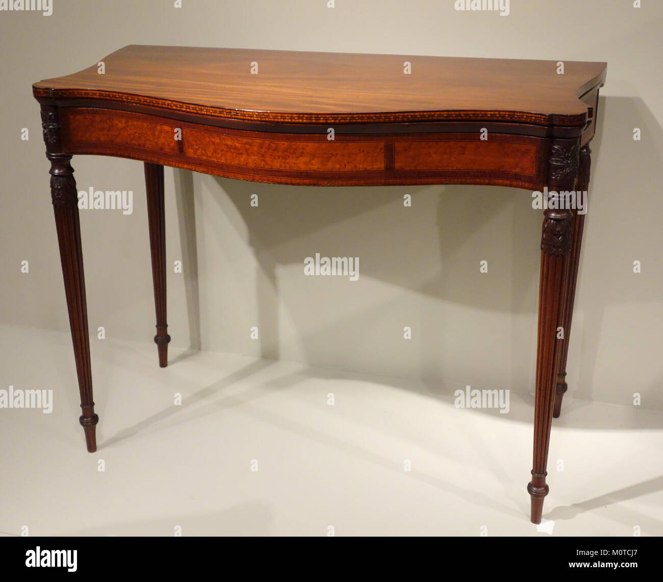 This card table, crafted by John and Thomas Seymour in Boston between ...
