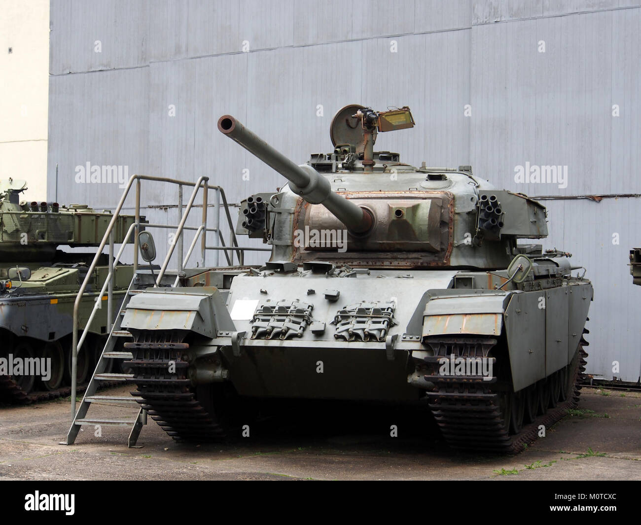 Centurion Mk V tank, photographed at the Aalborg Forsvars- og ...