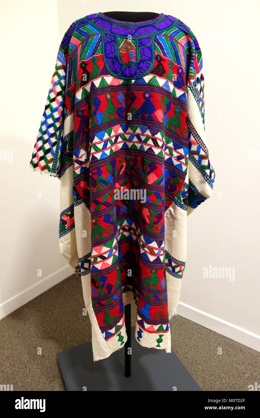 Ceremonial huipil, Ixil Maya, San Juan Cotzal, c. 1970s, cotton ...