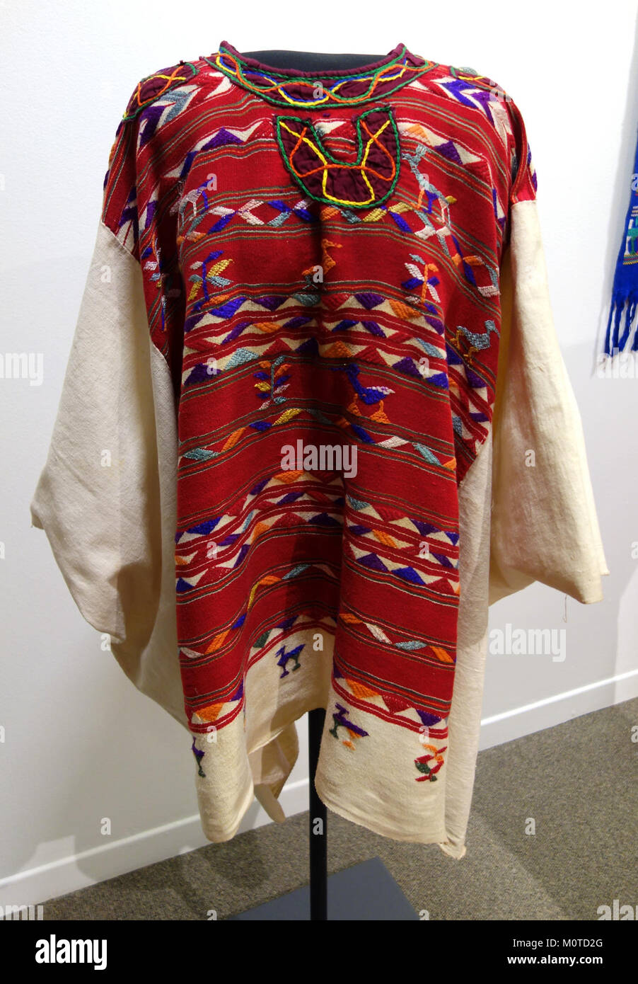 This ceremonial huipil is a traditional garment worn by the Ixil Maya ...