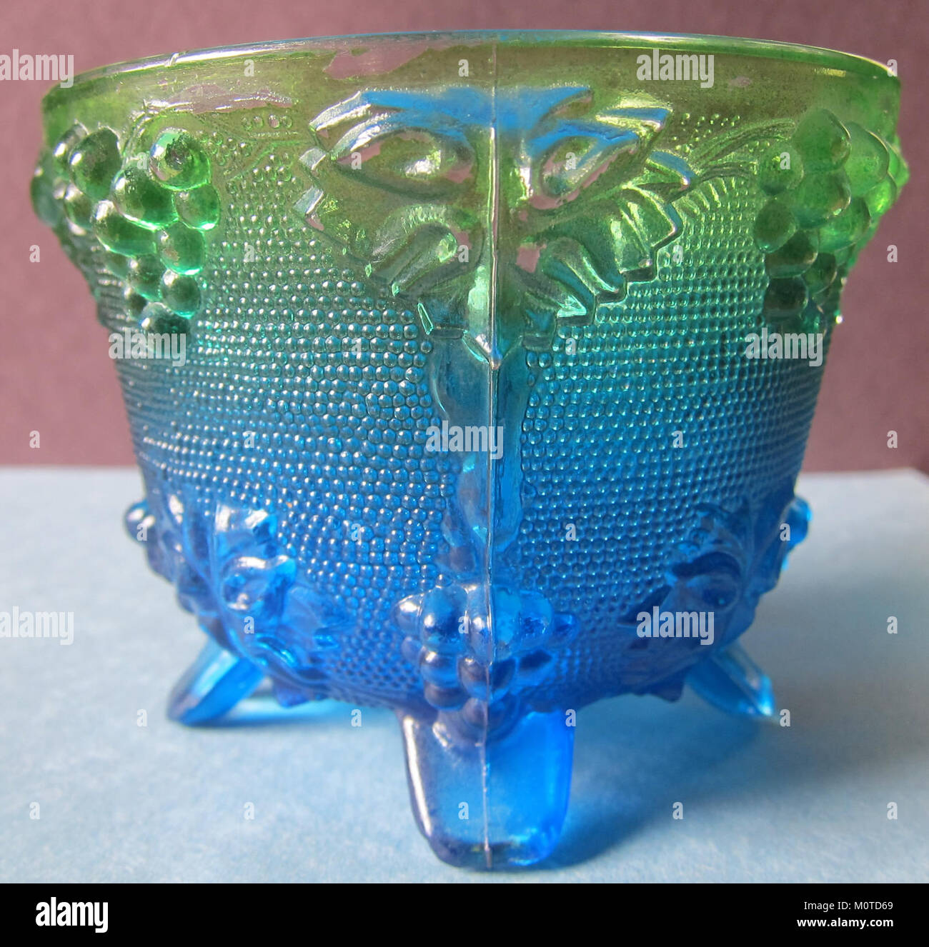 This cast glass bowl, part of the MET collection, is a unique example ...