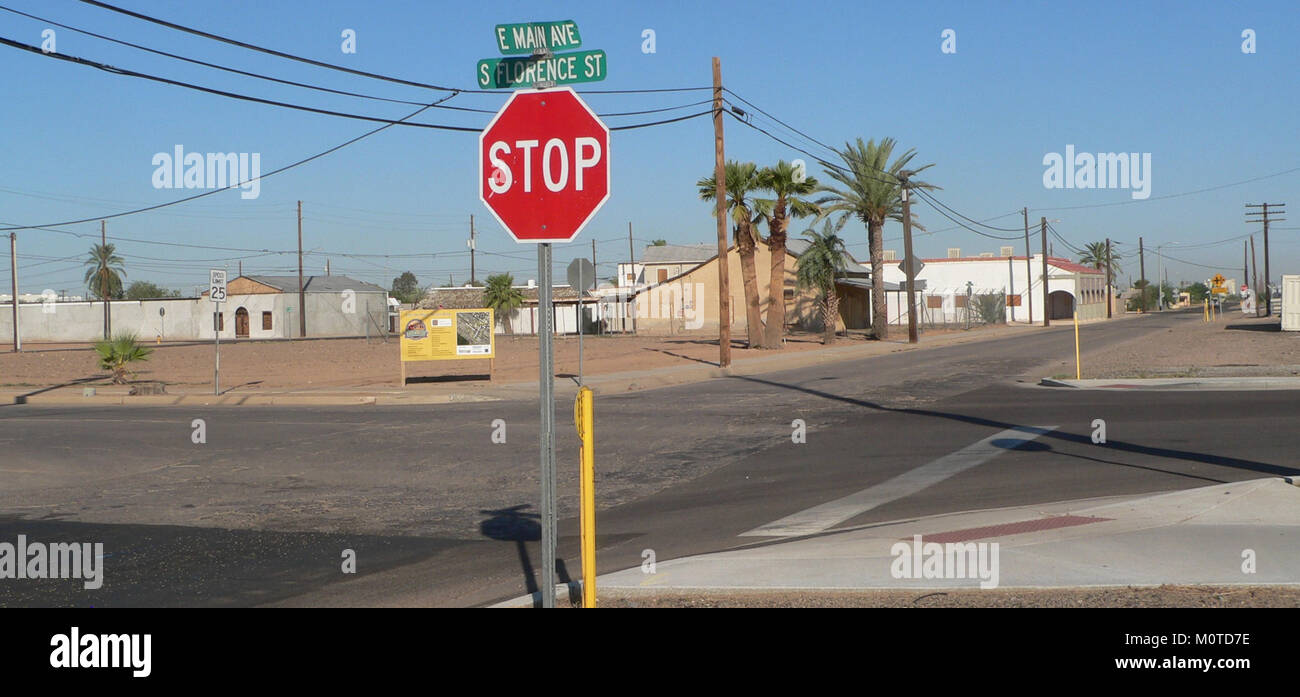 Florence arizona main street hi-res stock photography and images - Alamy