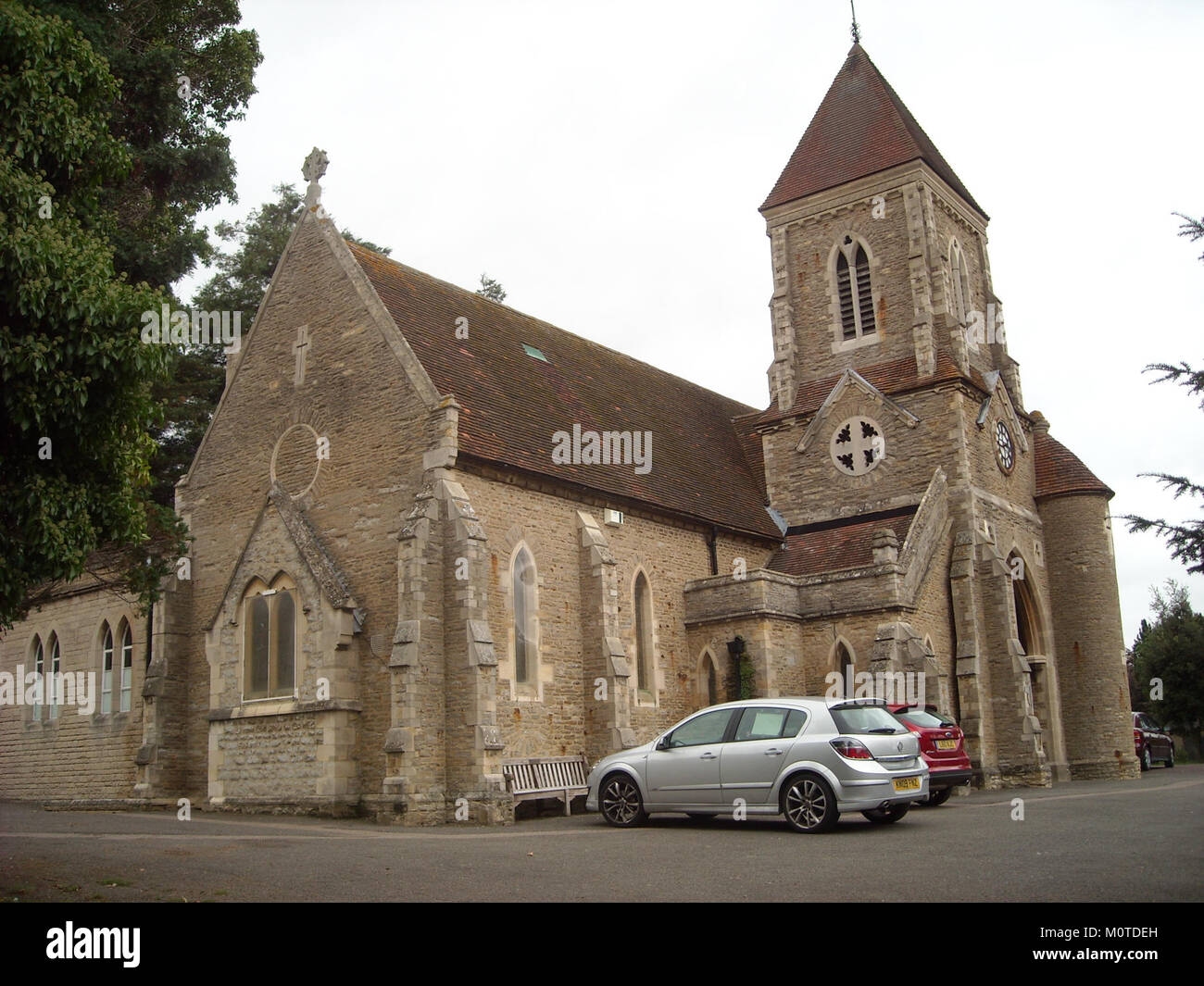 The Cemetery Chapel on Foster Hill Road, an architectural structure ...
