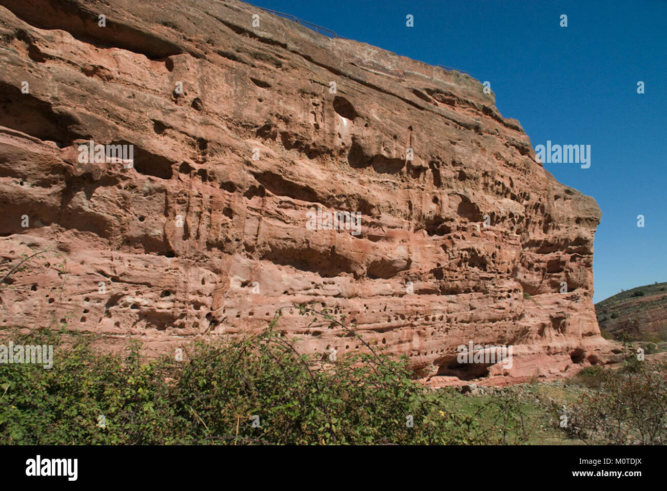 Casa Vecinos, located in the archaeological site of Tiermes, Spain, is ...
