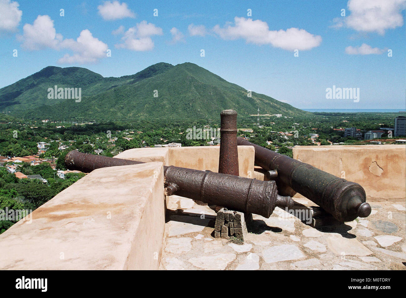 A photograph or depiction of Castillo de Santa Rosa, a historic fort in ...