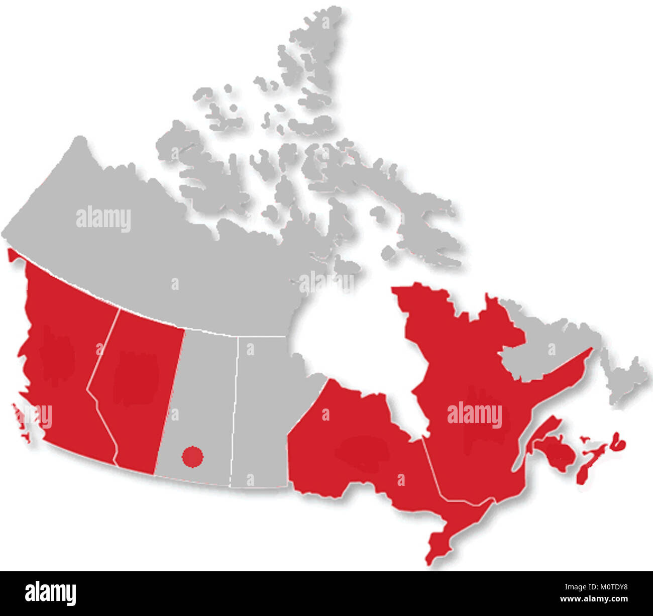 A map related to the Civil Aviation Authority of Argentina (CCAA ...