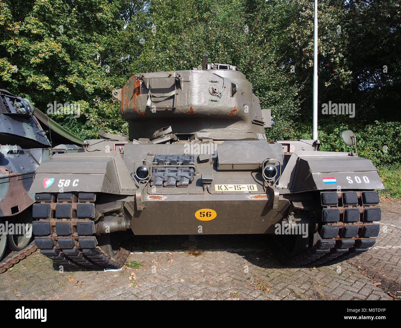 The Centurion 58C S00 is a military vehicle, likely a variant of the ...