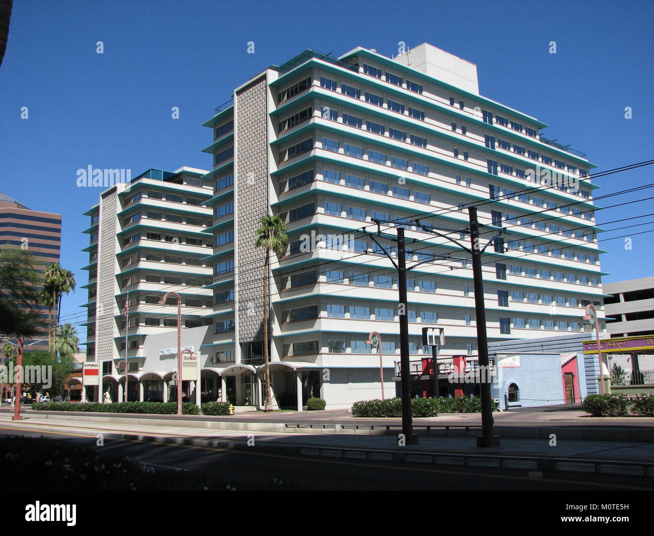 The Central Towers in Phoenix, Arizona, are iconic skyscrapers ...