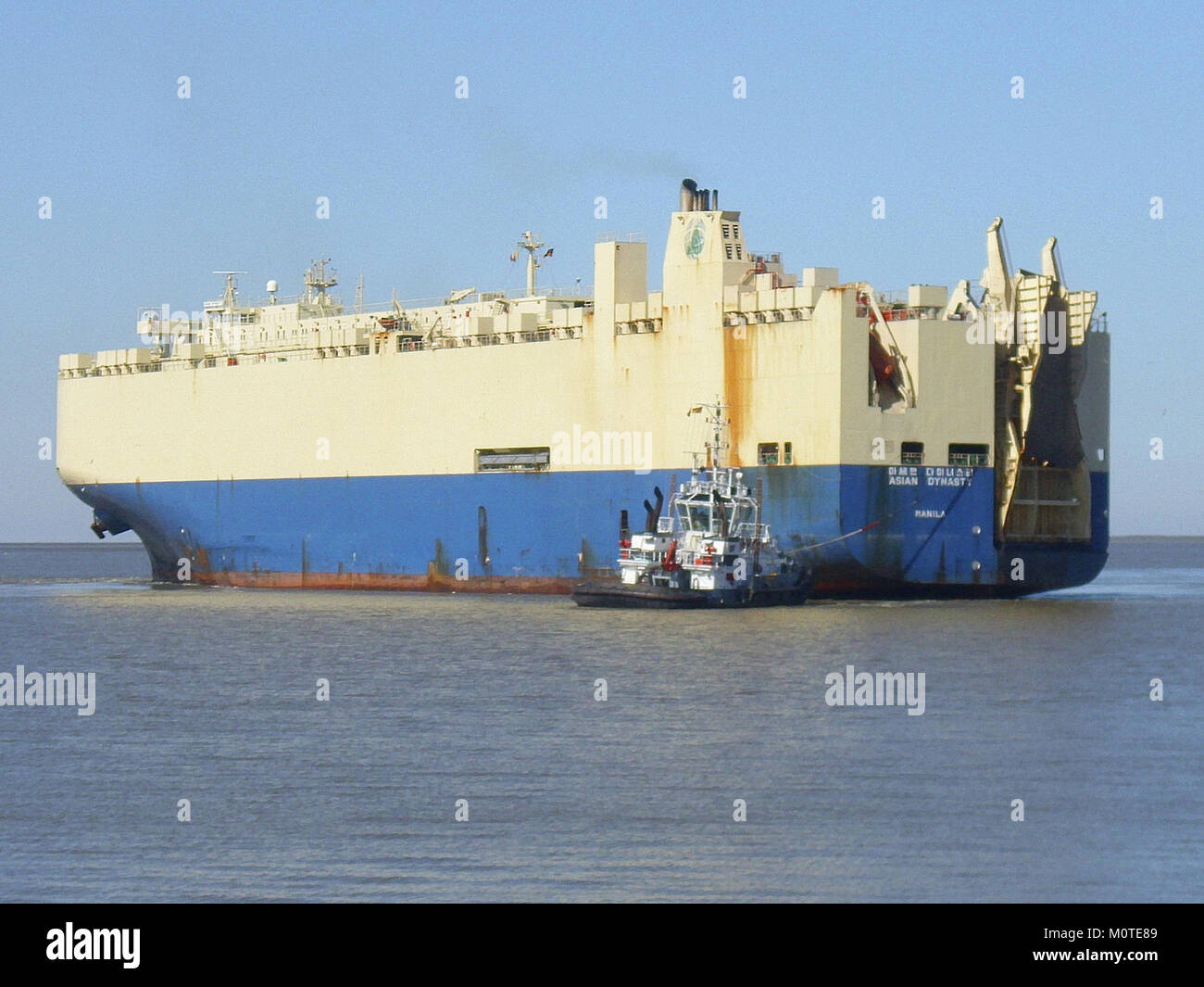 The *Asian Dynasty* is a car carrier vessel known for transporting ...