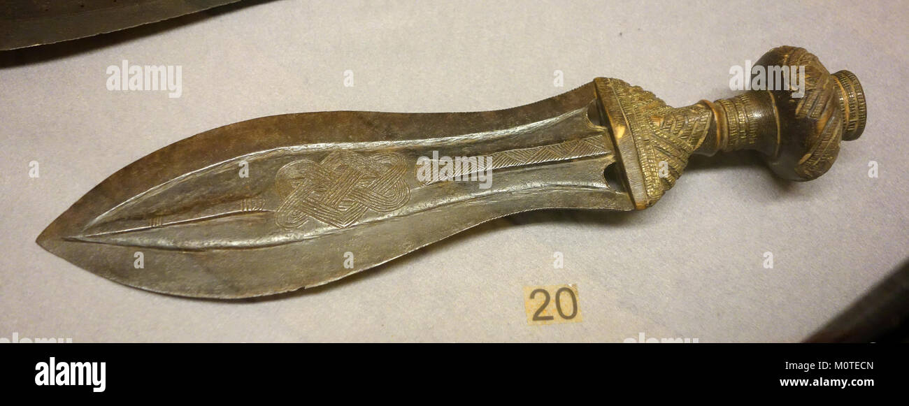 The ceremonial knife, known as 'ikul,' is a significant artifact from ...
