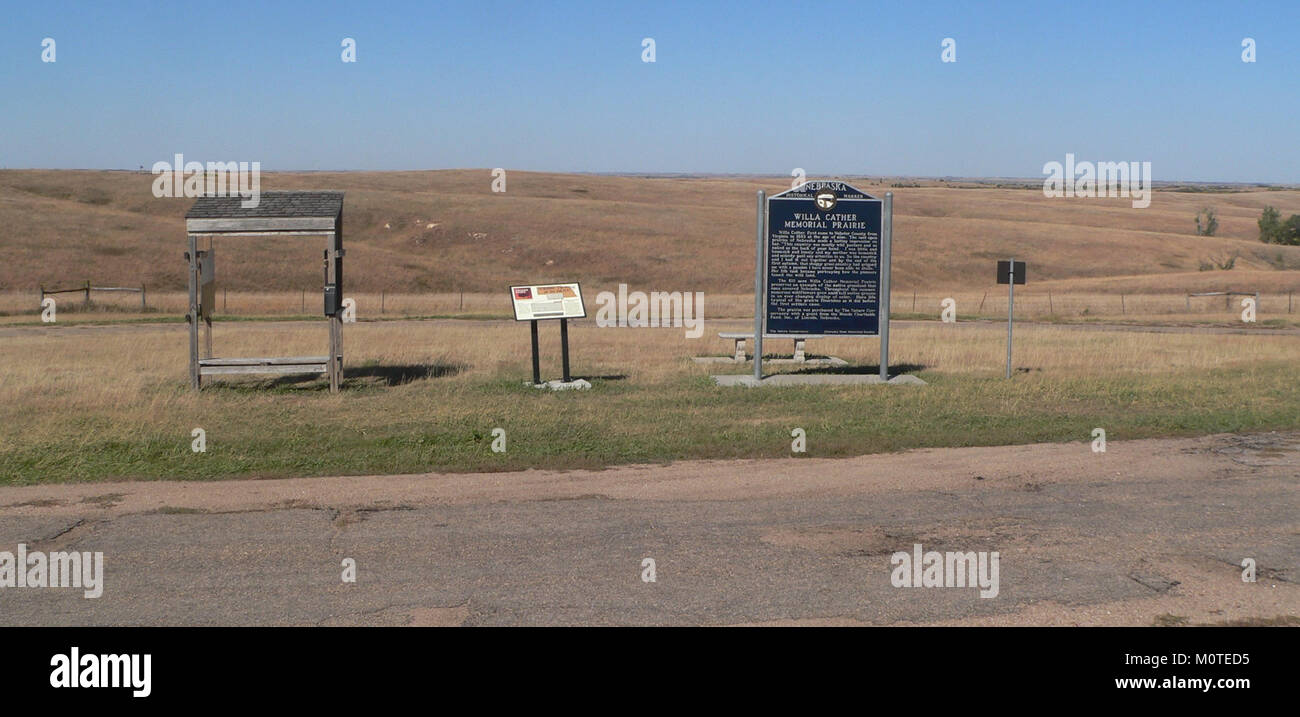 The image shows markers from the Cather Prairie, likely referencing the ...