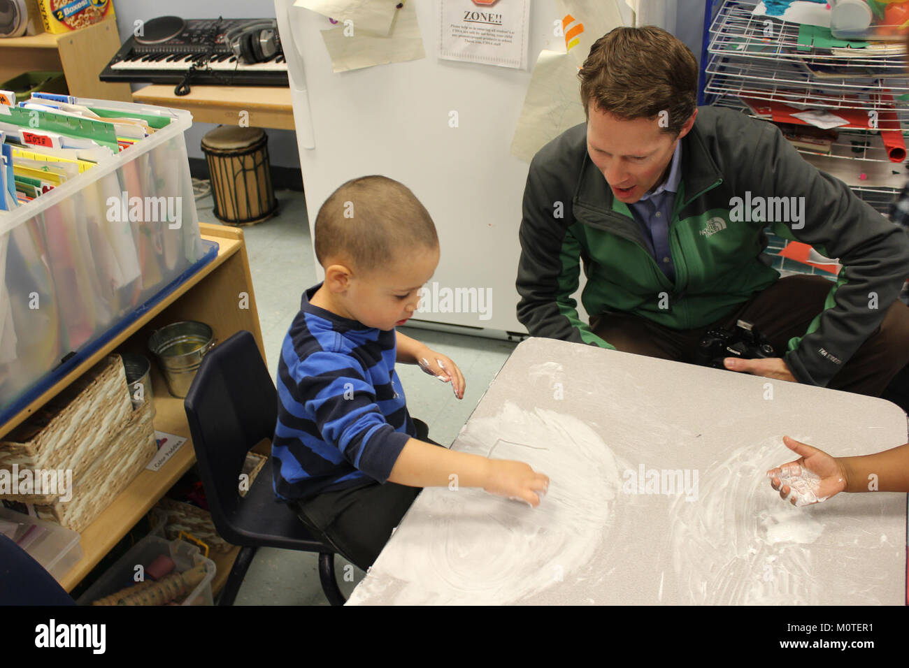 These photographs showcase preschool moments from the CDSA ...