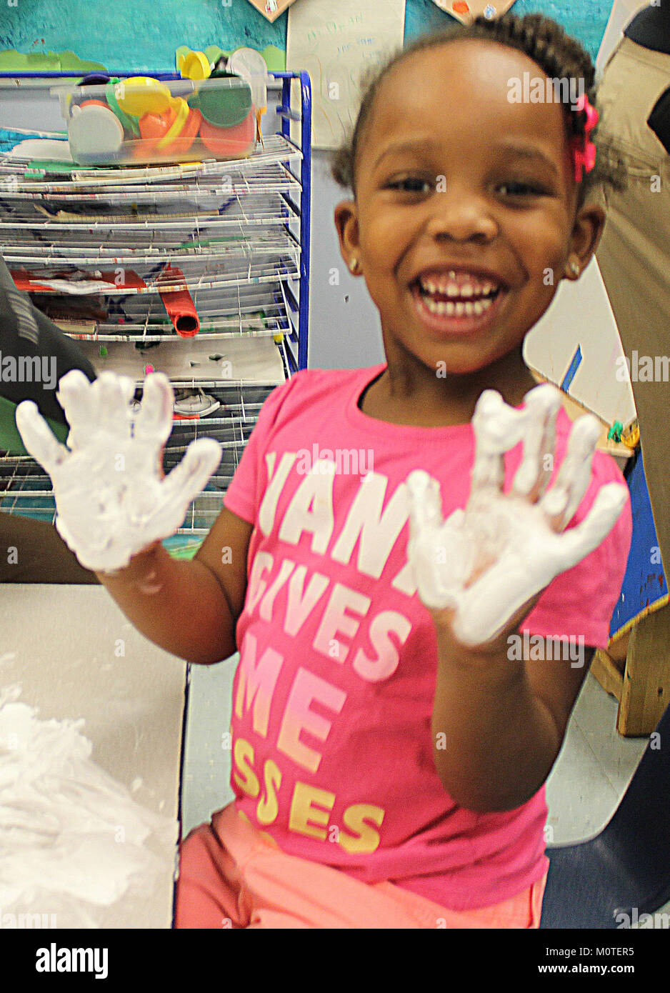 This photograph from a preschool event organized by the CDSA (Child ...