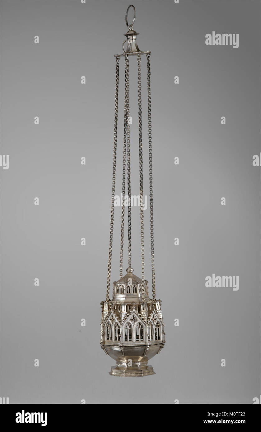 This censer, cataloged as MET DT317175, is a historical religious ...