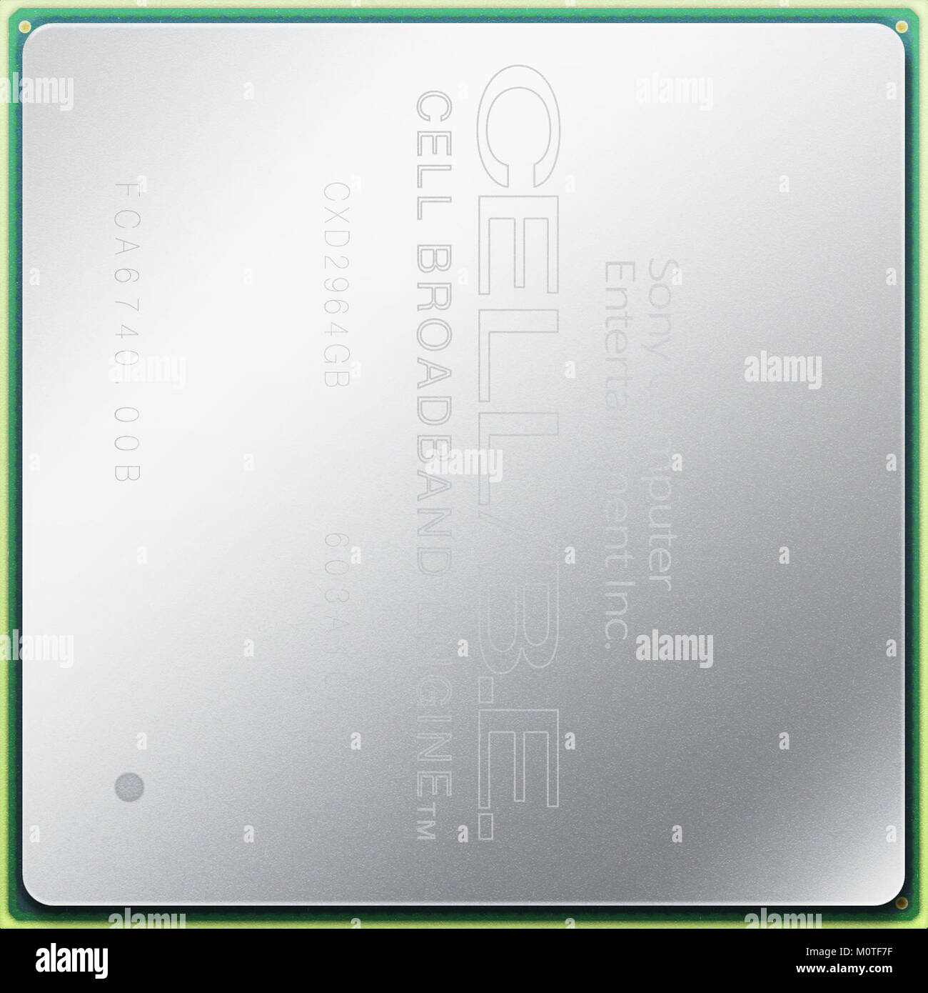 The image shows a detailed representation of a 90nm lid for a cell ...