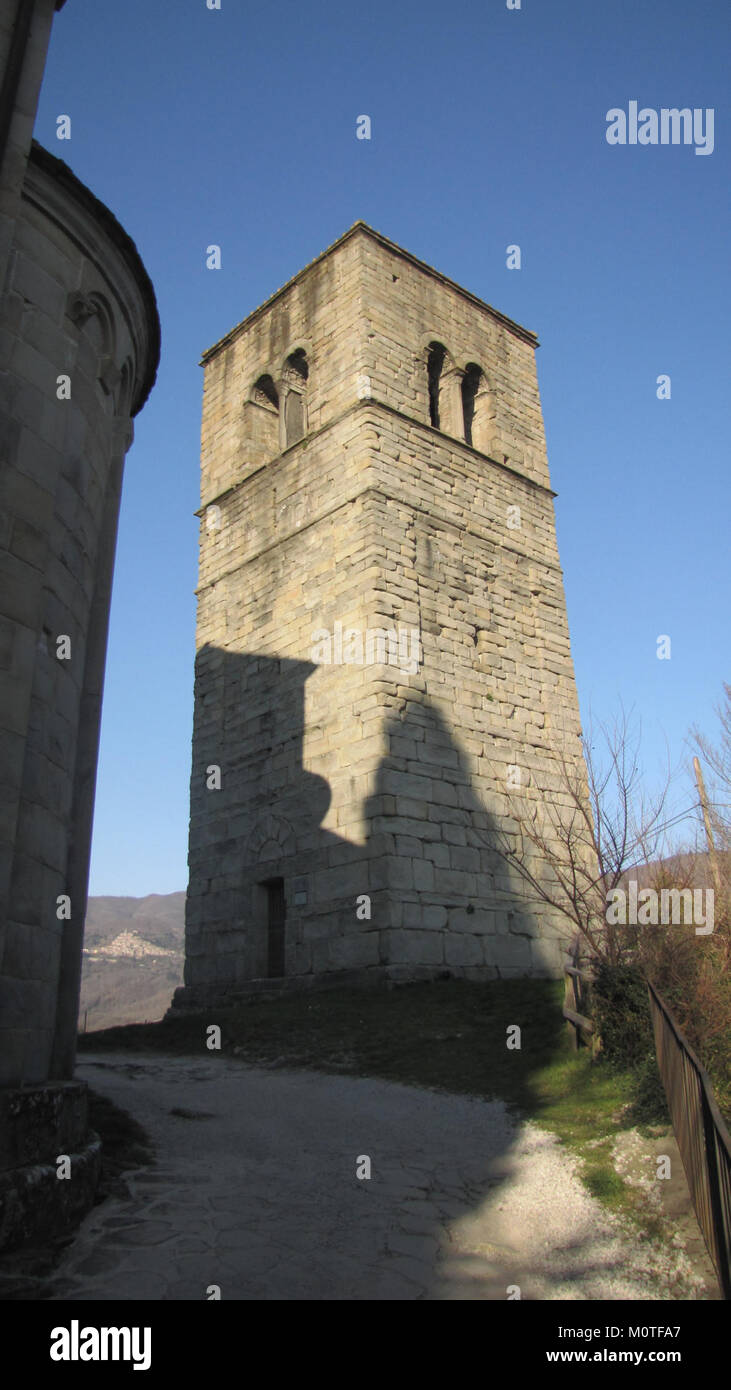 The Castelvecchio bell tower is a historical structure located in ...